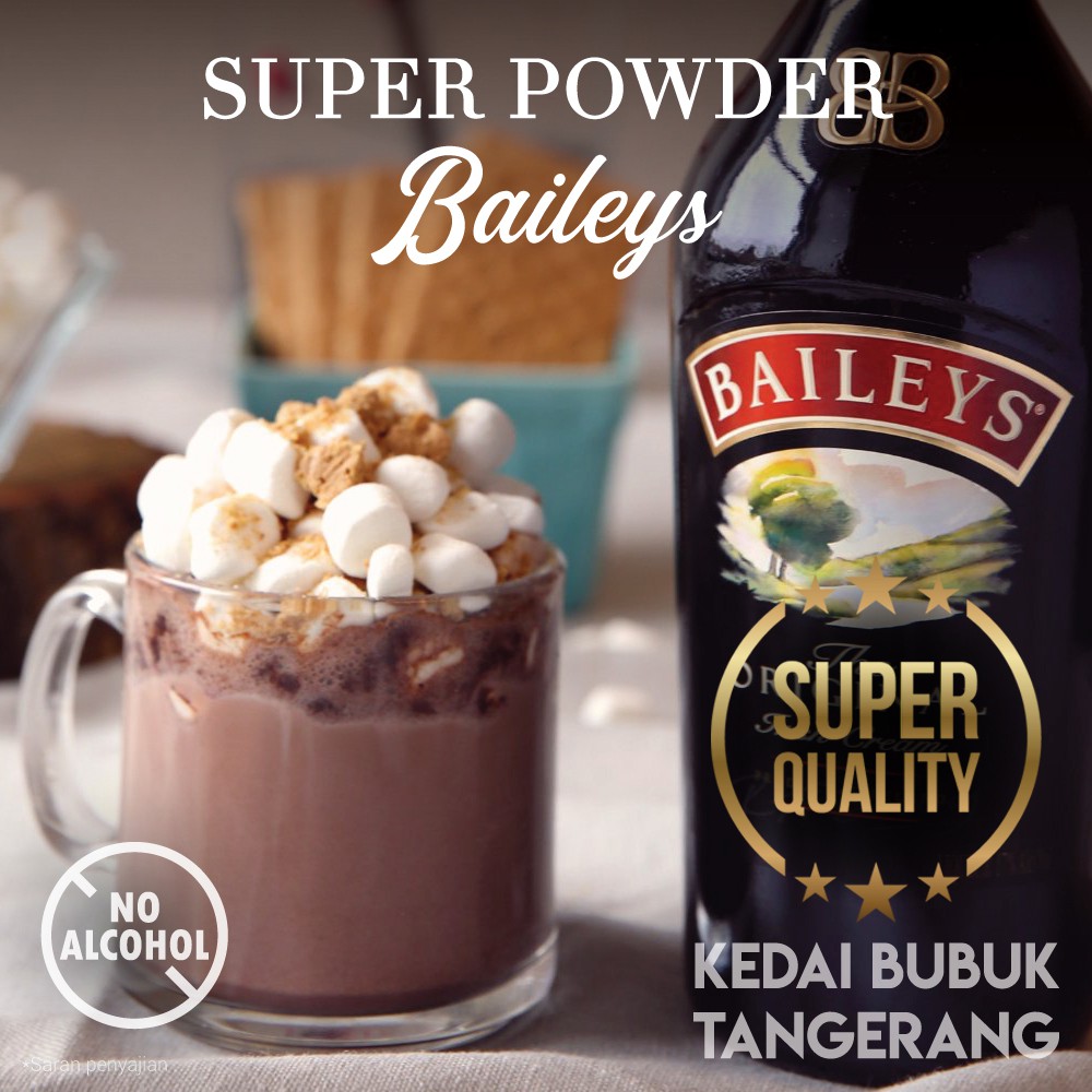 Jual Bubuk Minuman SUPER POWDER drink Rasa Baileys NON ALCOHOLIC ...