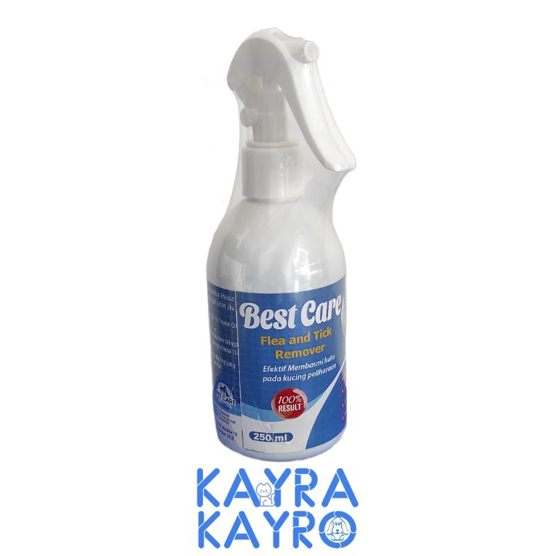 Jual Best Care Flea & Tick Remover 250 mL - Semprot Anti Kutu Hewan ...