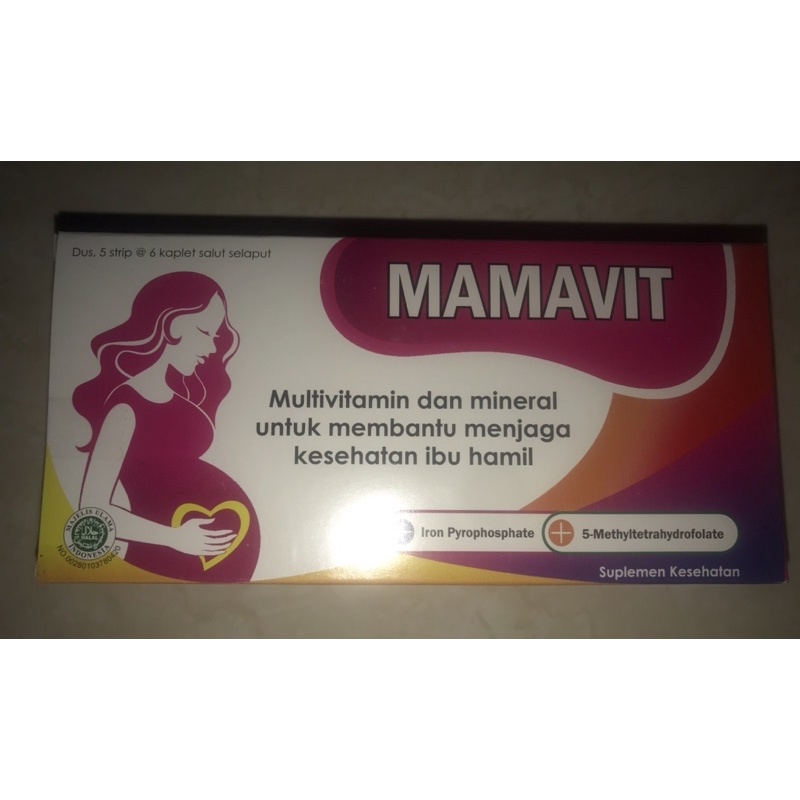 Jual MAMAVIT ( SUPLEMEN IBU HAMIL ) | Shopee Indonesia
