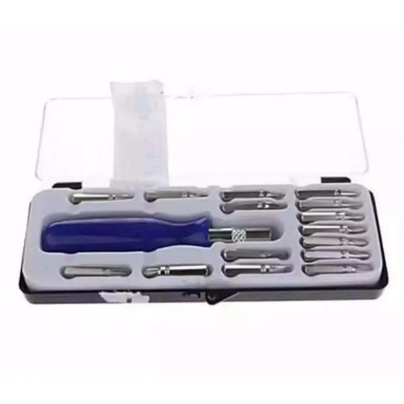 Jual Obeng Set Telur 16 in 1 Serbaguna Multifungsi | Shopee Indonesia