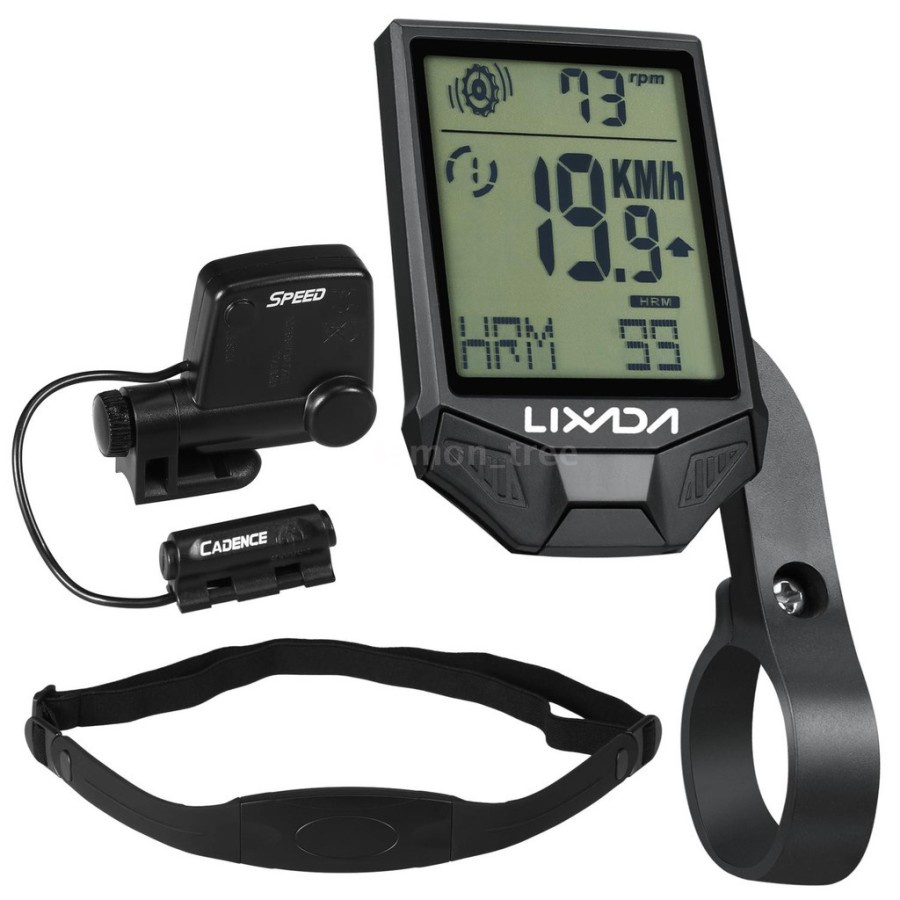 Jual Lixada BC 335 - Speedometer Sepeda Wireless Dengan Heart Rate ...