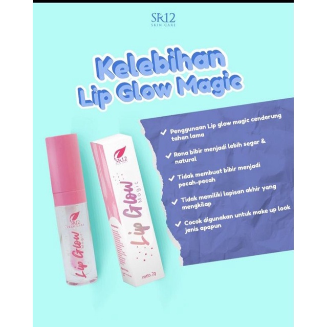 Jual SR12 LIP GLOW Magic | Shopee Indonesia