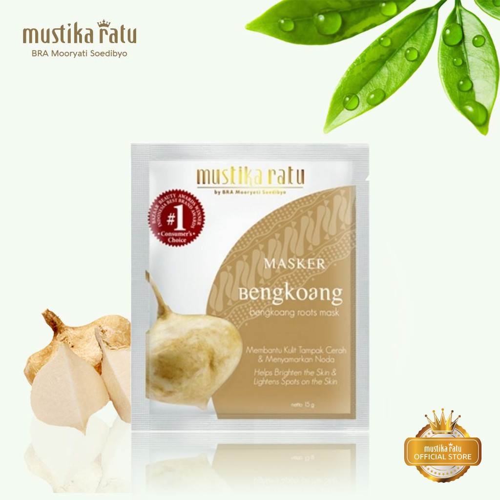Jual Mustika Ratu Masker Bengkoang Mencerahkan Vitamin C BT N.PACK 15 ...
