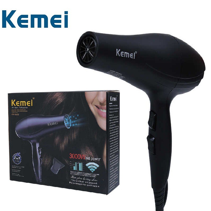 Jual Kemei Hairdryer KM-5805 Hair dryer Pengering Rambut | Shopee Indonesia