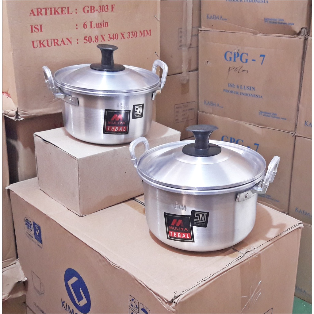 Jual Panci Mini Imut alumunium Panci Rebus Ukuran 20cm 2lt | Shopee ...