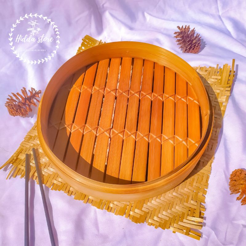 Jual Kukusan Dimsum 30 cm l Klakat bambu | Shopee Indonesia
