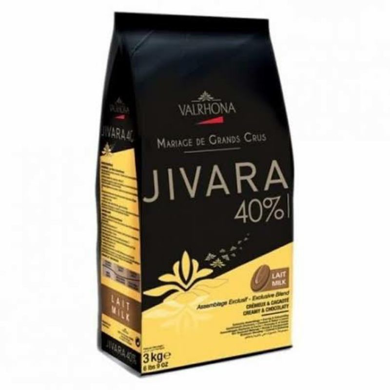 Jual Valrhona Chocolate Jivara Lait Milk 40% 250gr Creamy | Shopee ...