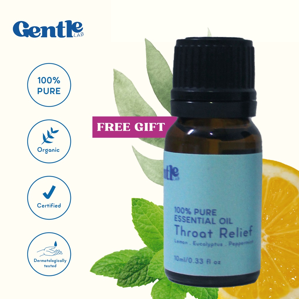 Jual THROAT RELIEF -100% PURE ESSENTIAL OIL THERAPEUTIC GRADE | MINYAK ESENSIAL AROMATERAPI ...