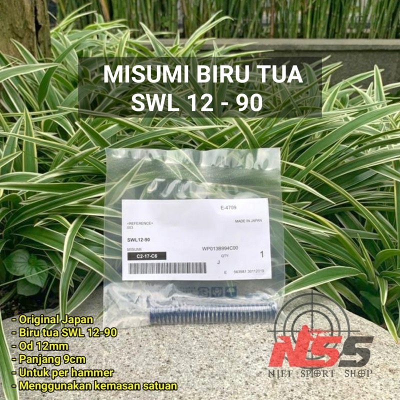 Jual Per MISUMI Biru Tua SWL 12-90 - Per Misumi original japan - Per ...