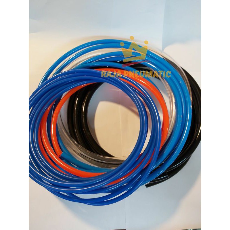Jual SELANG PU / HOSE PU ANGIN POLYURETHANE PU 8X6 HARGA PER METER OD 8MM ID 6MM | Shopee Indonesia