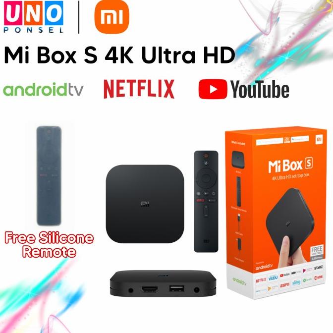 Jual Xiaomi Mi Box S - MiBox Android TV 4K Ultra HD Set-Top Box ...