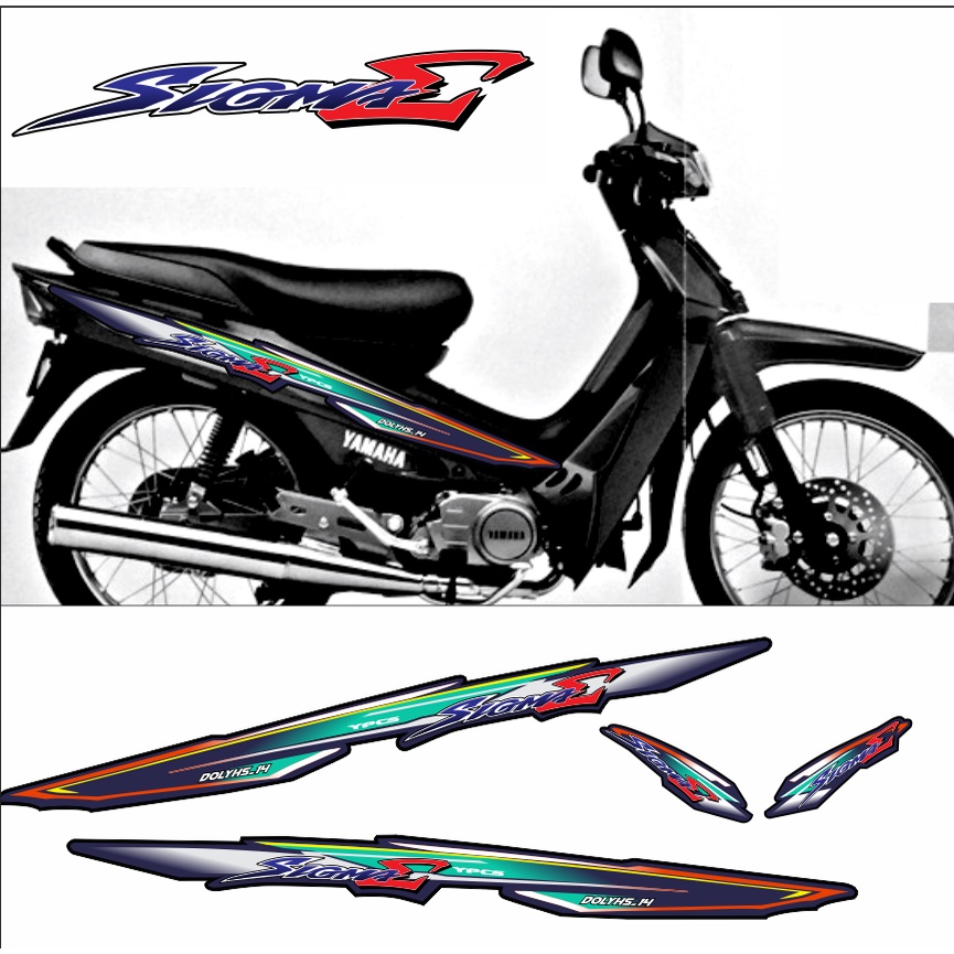 Jual STRIPING SIGMA E YAMAHA VARIASI STIKER | Shopee Indonesia
