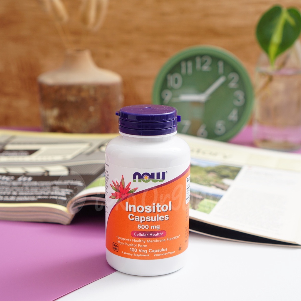 Jual Inositol Capsules 500mg 100veg Caps - Now | Shopee Indonesia