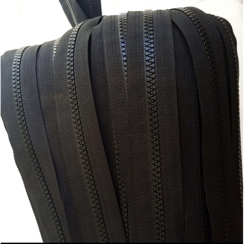 Jual Resleting jaket vislon gigi besar YKK per meter zipper | Shopee Indonesia