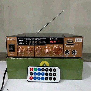 Jual Ampli Mini TeLi BT-158 Bluetooth FM Radio Amplifier AC DC | Shopee ...