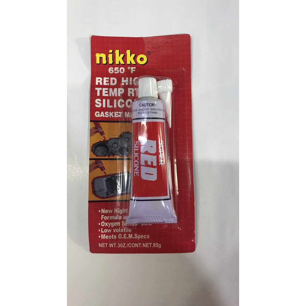 Jual Lem Silikon Merah / Lem Silicon / Red Silicone 70 gr | Shopee ...