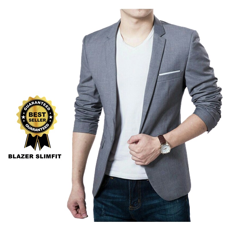 Jual TERLARIS ! JAS BLAZER PRIA FORMAL TERBARU ORIGINAL ARB MODEL SLIMFIT | Shopee Indonesia