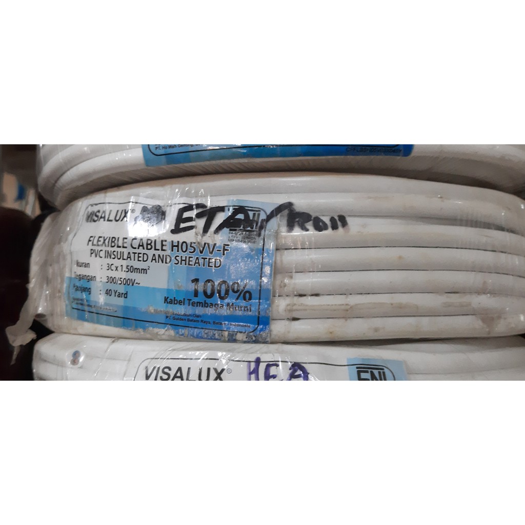 Jual kabel listrik visalux | Shopee Indonesia
