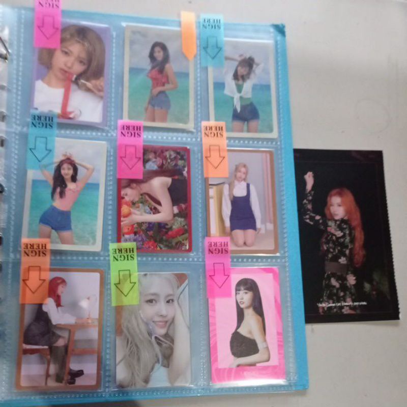 Jual Photocard/Postcard TWICE nayeon Jeongyeon momo sana jihyo mina tzuyu POB / photocard ...