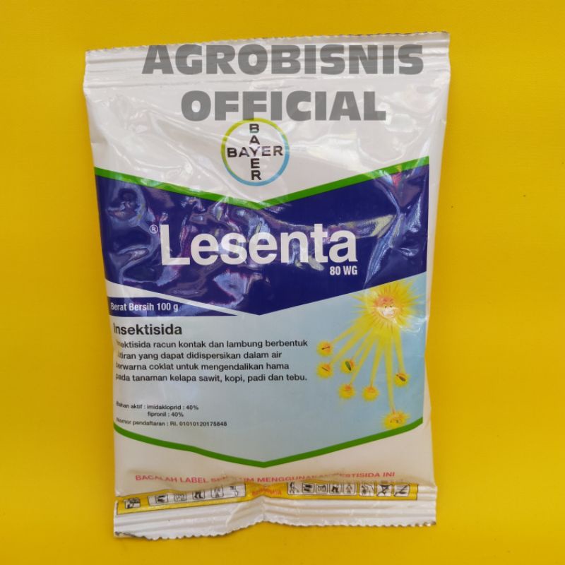 Jual INSEKTISIDA BAYER LESENTA 80WG 100 GRAM | Shopee Indonesia