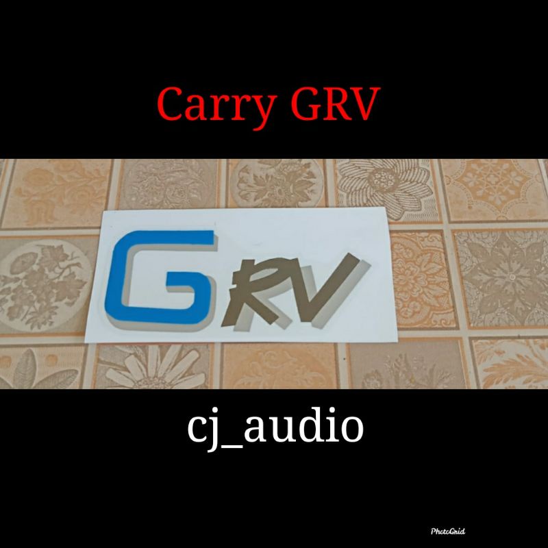 Jual sticker stiker tulisan GRV carry futura minibus | Shopee Indonesia