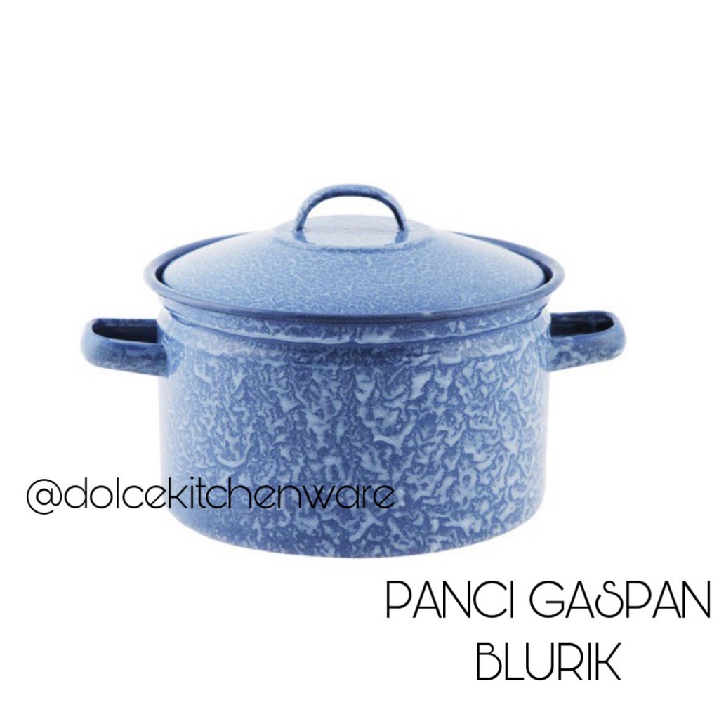 Jual [KHUSUS BANDUNG] Panci masak Gaspan Blurik Blirik Jadul 16 18 20 22 24 26 28 30 cm | Shopee ...