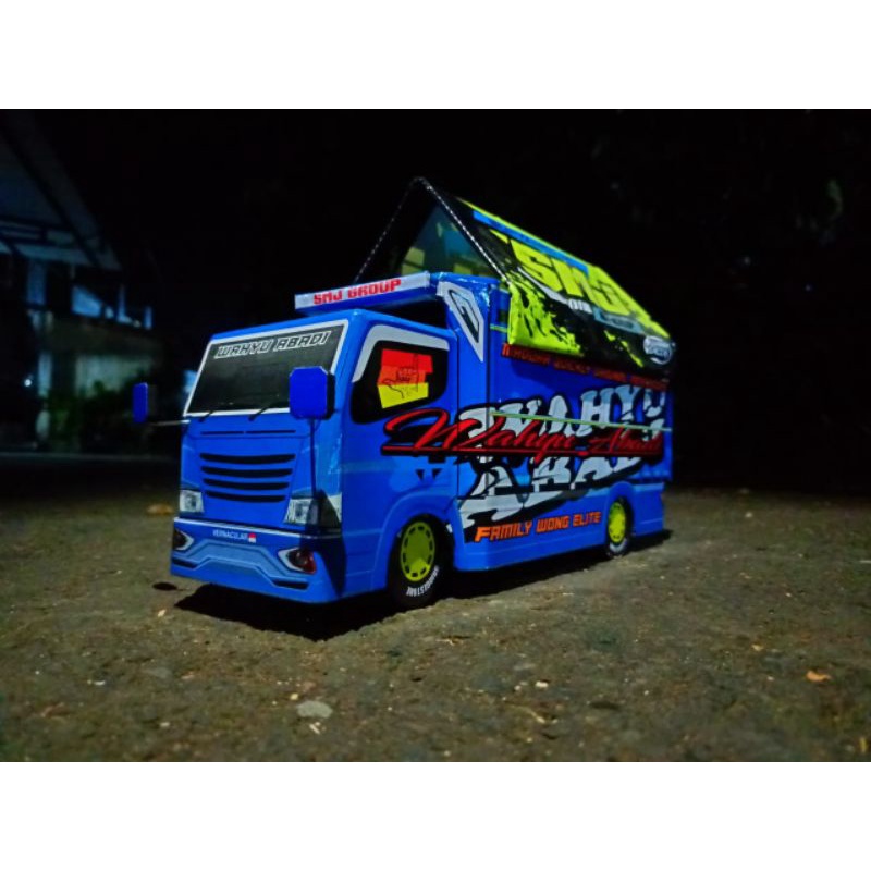 Jual miniatur truk oleng WAHYU ABADI | Shopee Indonesia