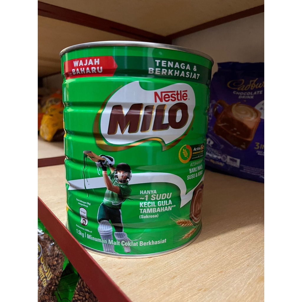 Jual Milo Kaleng 1.5KG Malaysia | Shopee Indonesia