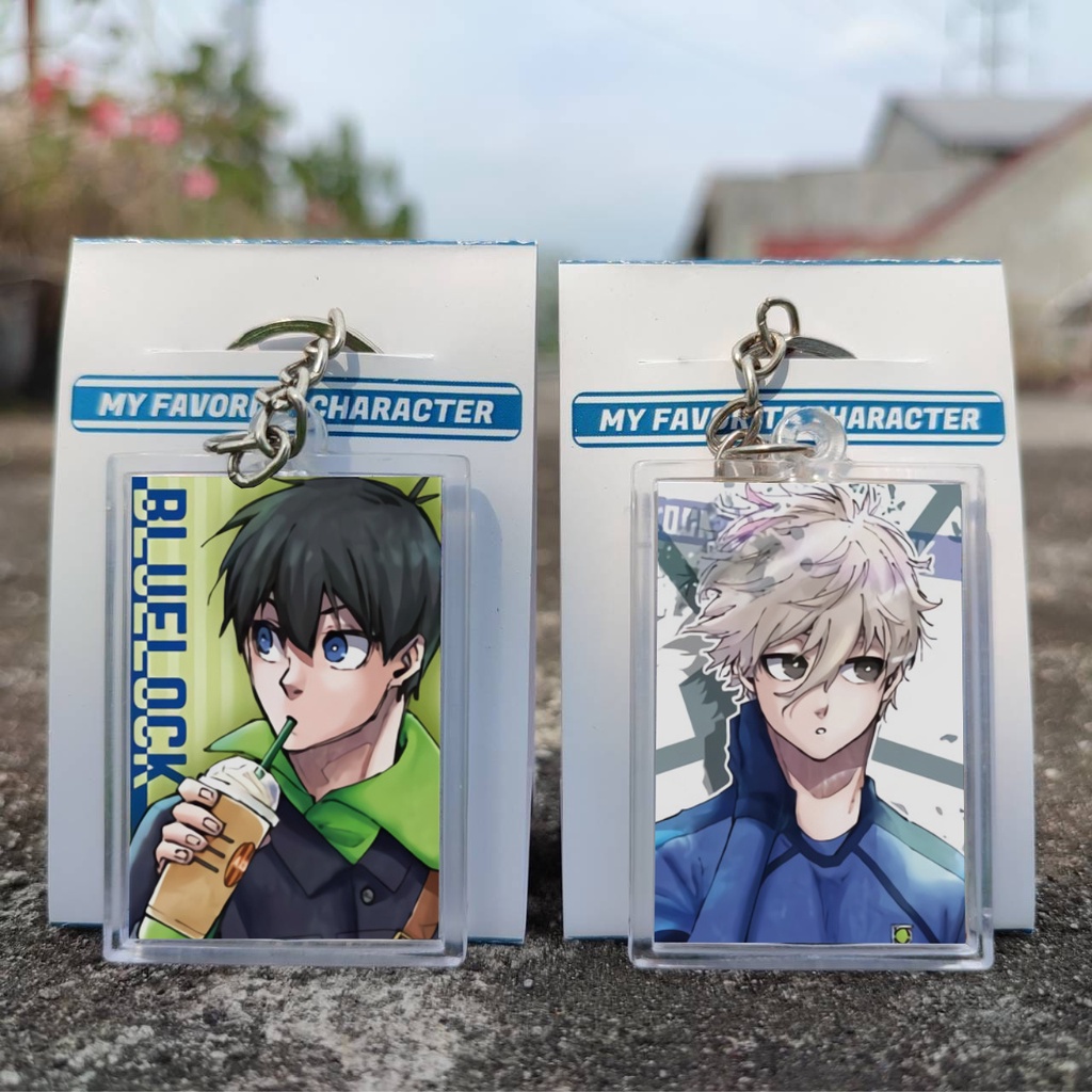 Jual Keychain Anime Blue Lock - Ganci Anime Blue Lock - Gantungan Kunci ...