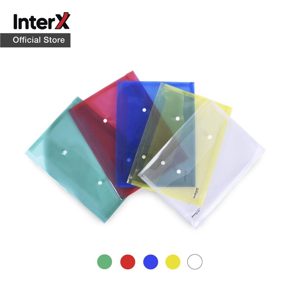 Jual InterX Folder Map 2 Kancing Punggung / Document File Bag 2 Button ...