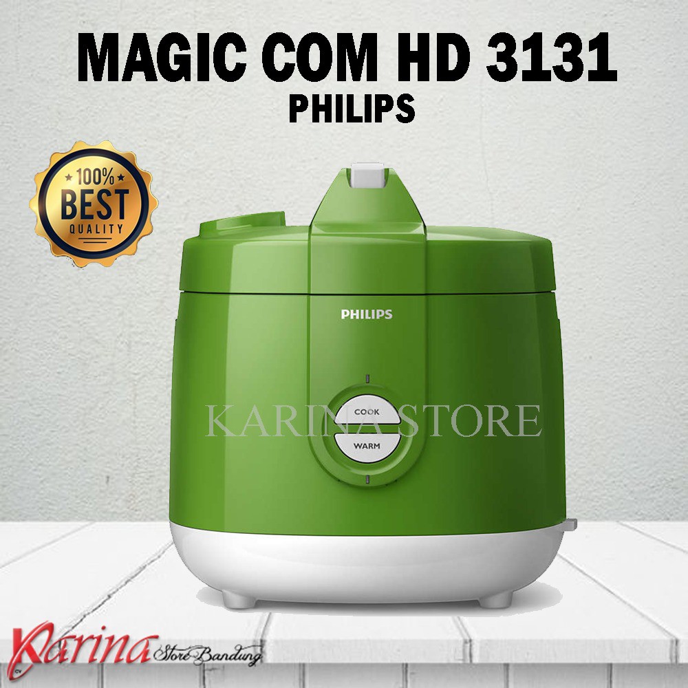 Jual MAGIC COM PHILIPS HD3131 MERAH / HIJAU | Shopee Indonesia