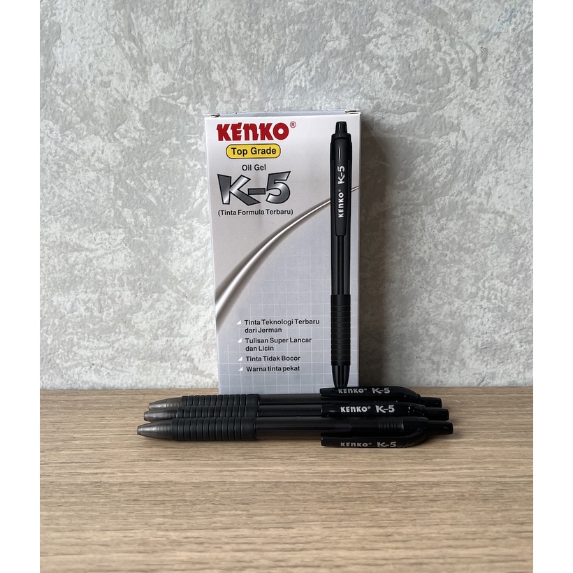 Jual Pulpen Kenko Oil Gel K-5 | Shopee Indonesia