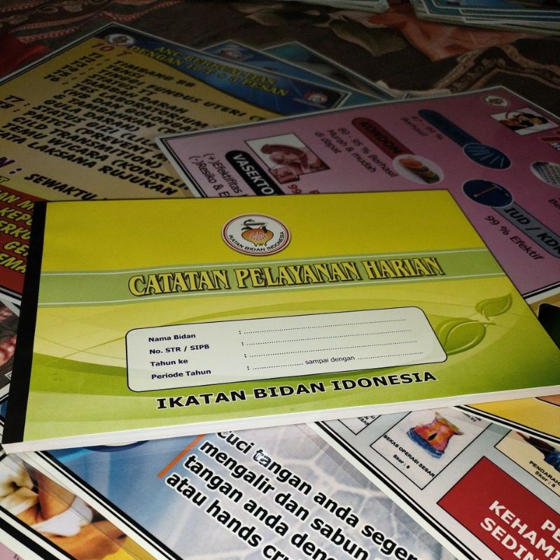 Jual Buku LOGBOOK SKP UNTUK PERPANJANGAN STR BIDAN/Buku Catatan ...