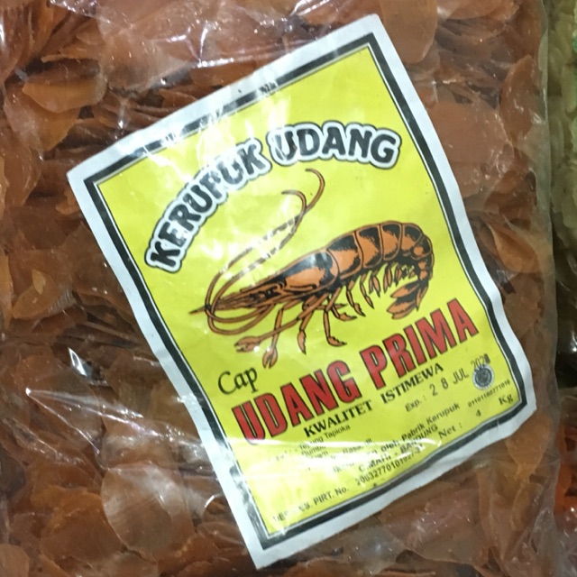 Jual Kerupuk Udang Cap Udang Prima 4 KG BAL / kerupuk oren 4 kg ...