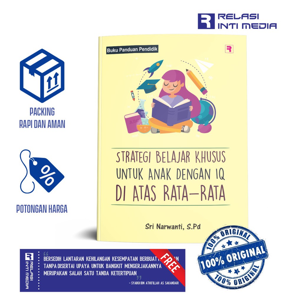 Jual Buku STRATEGI BELAJAR KHUSUS UNTUK ANAK DENGAN IQ DI ATAS RATA ...