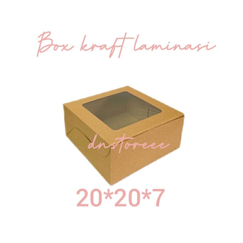 Jual Box laminasi/box kraft/box hampers/box kado/box hadiah/box kue/box ...