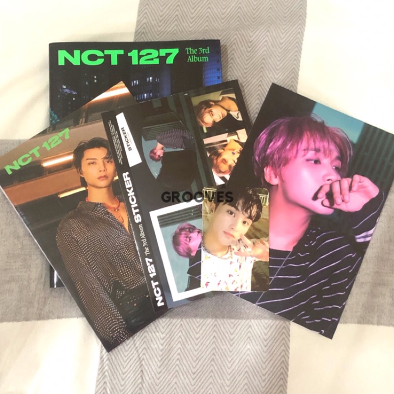 Jual Unsealed Album NCT 127 - Sticker Mark Haechan Set (Seoul City Ver ...