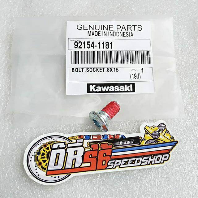 Jual BAUT PIRINGAN CAKRAM DISC DISK KLX 150 S L G BF DTRACKER ORIGINAL KAWASAKI (satuan) 92154 ...