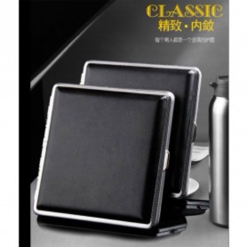 Jual Kotak Rokok Elegan Tempat Rokok Bahan Kulit Cigarette Case Muat 12 ...