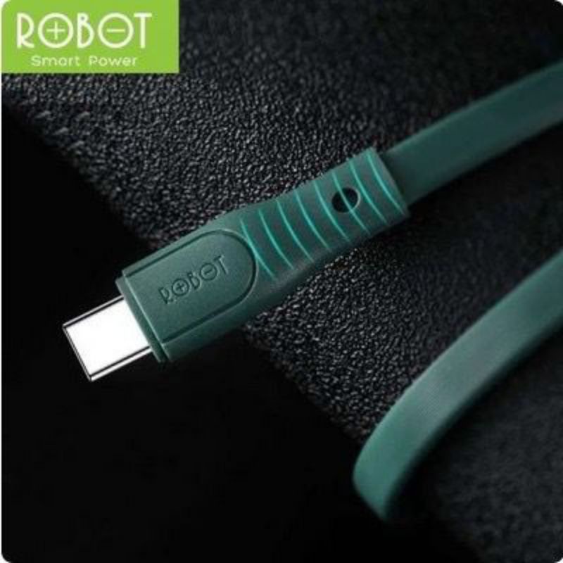 Jual KABEL DATA ROBOT RGC100 TYPE-C USB 2.4A 1M DATA CABLE - GARANSI ...