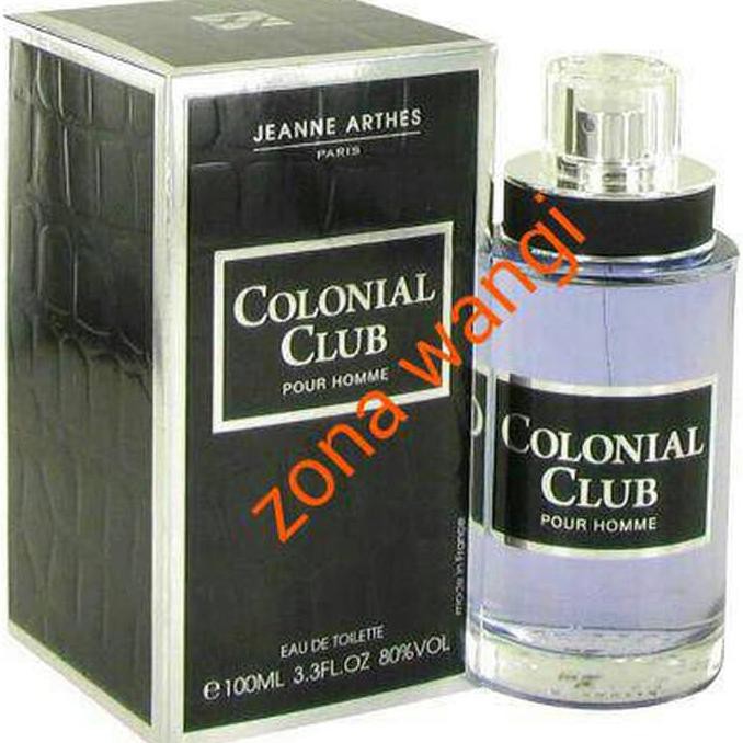 Jual Pabon346- Parfum Original - Jeanne Arthes Colonial Club Man 845A | Shopee Indonesia