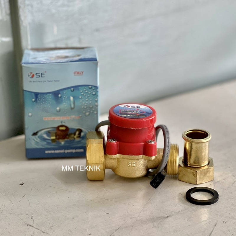 Jual Flow Switch Sanei 1” x 3/4” atau 1” x 1/2” Alat Otomatis Pompa Booster Pendorong Air ...