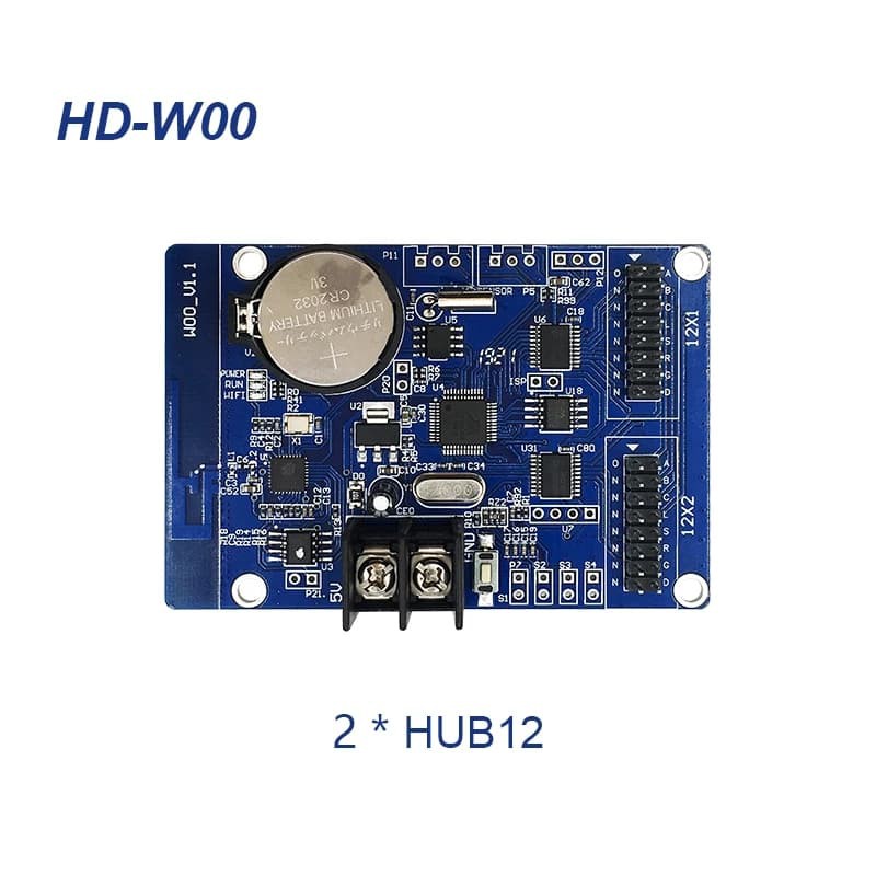 Jual Controller Huidu HD-W00 HD W00 Wifi Panel Module Modul LED P10 ...