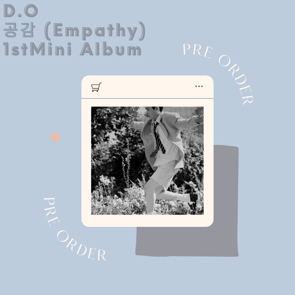 Jual [DP] PO D.O - 공감 (Empathy) (1st Mini Album) / Album SOLO D.O EXO ...
