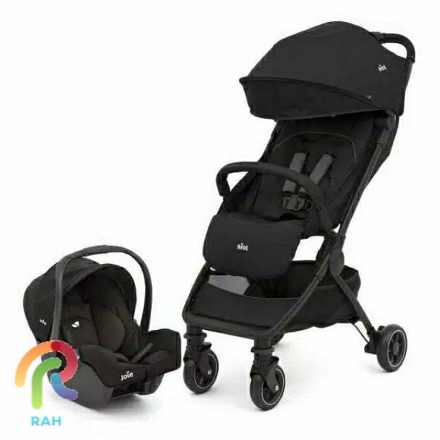 Jual stroller cabin size + car seat Joie Meet Pact Travel System ...
