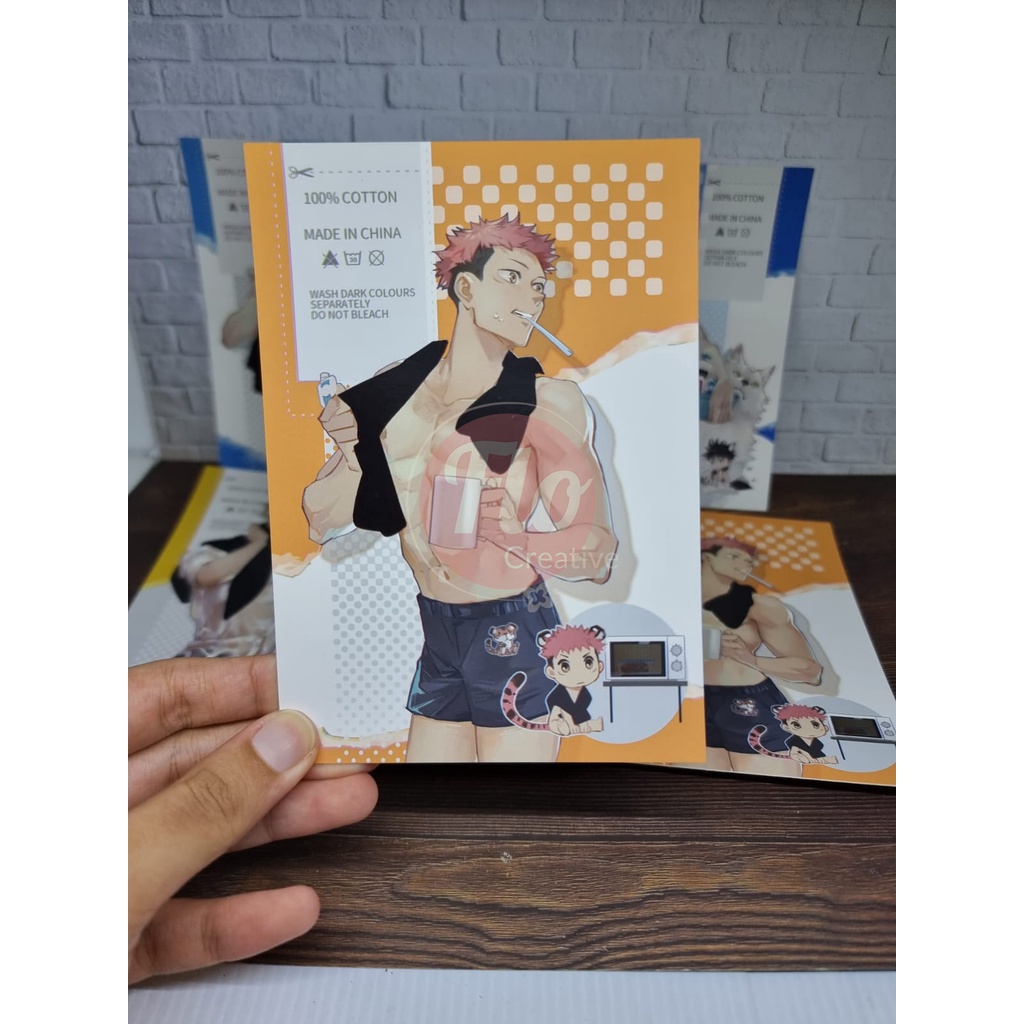 Jual [MAGIC WARM POSTCARD] Jujutsu Kaisen Fanmade Version Heat ...
