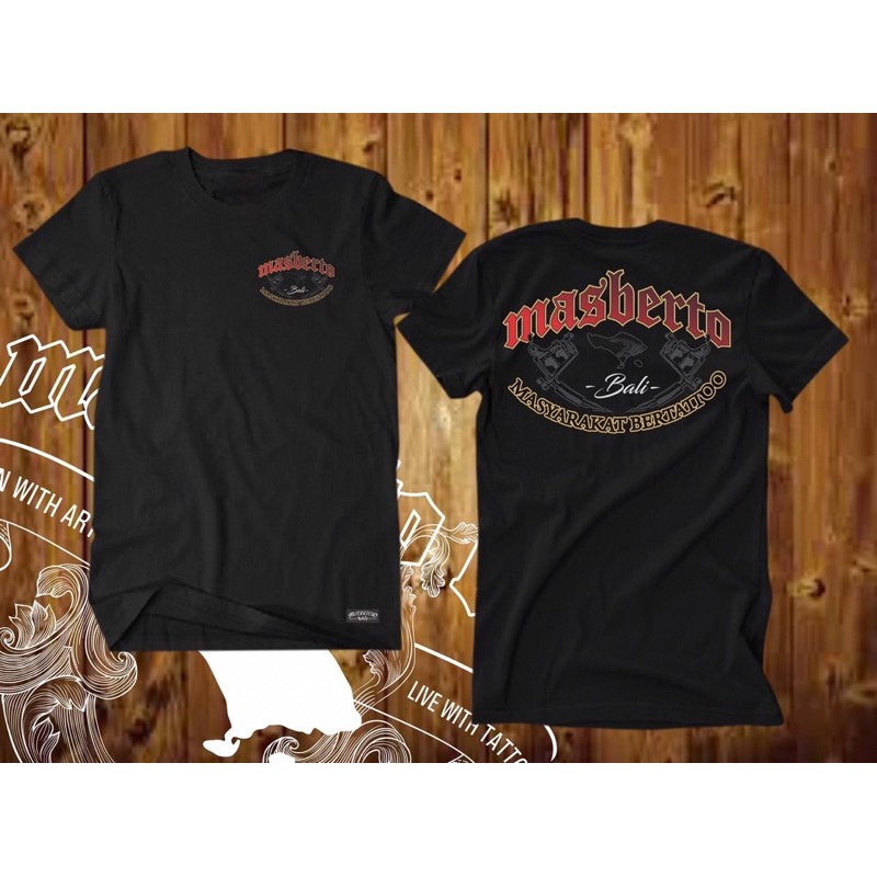 Jual T-shirt Masberto Bali (Masyarakat Bertattoo) | Shopee Indonesia