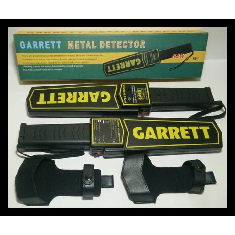 Jual ALAT DETEKSI LOGAM SUPER AMAN / GARRETT HAND HELD METAL DETECTOR ...