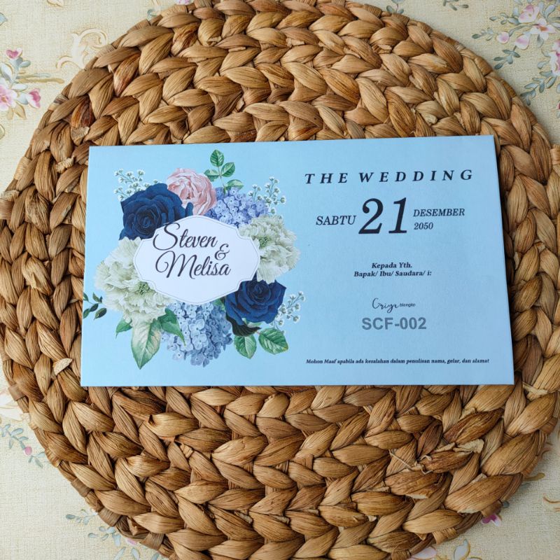 Jual Undangan Pernikahan / Undangan Cantik / Undangan Bagus / Undangan ...