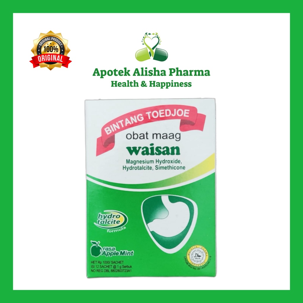 Jual Waisan Puyer (Box 12sachet) - Puyer Waisan Bintang Toedjoe Obat ...